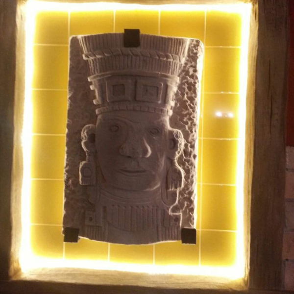 Piedra decorativa azteca - Mortero Decorativo